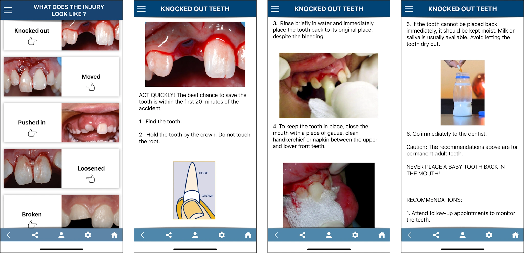 ToothSOS app | Sports dentistry - Education and Prevention: Play it ...