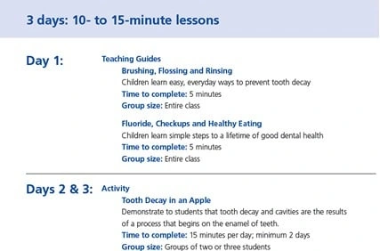 Children's Dental Health Lesson Plans | Dentalcare
