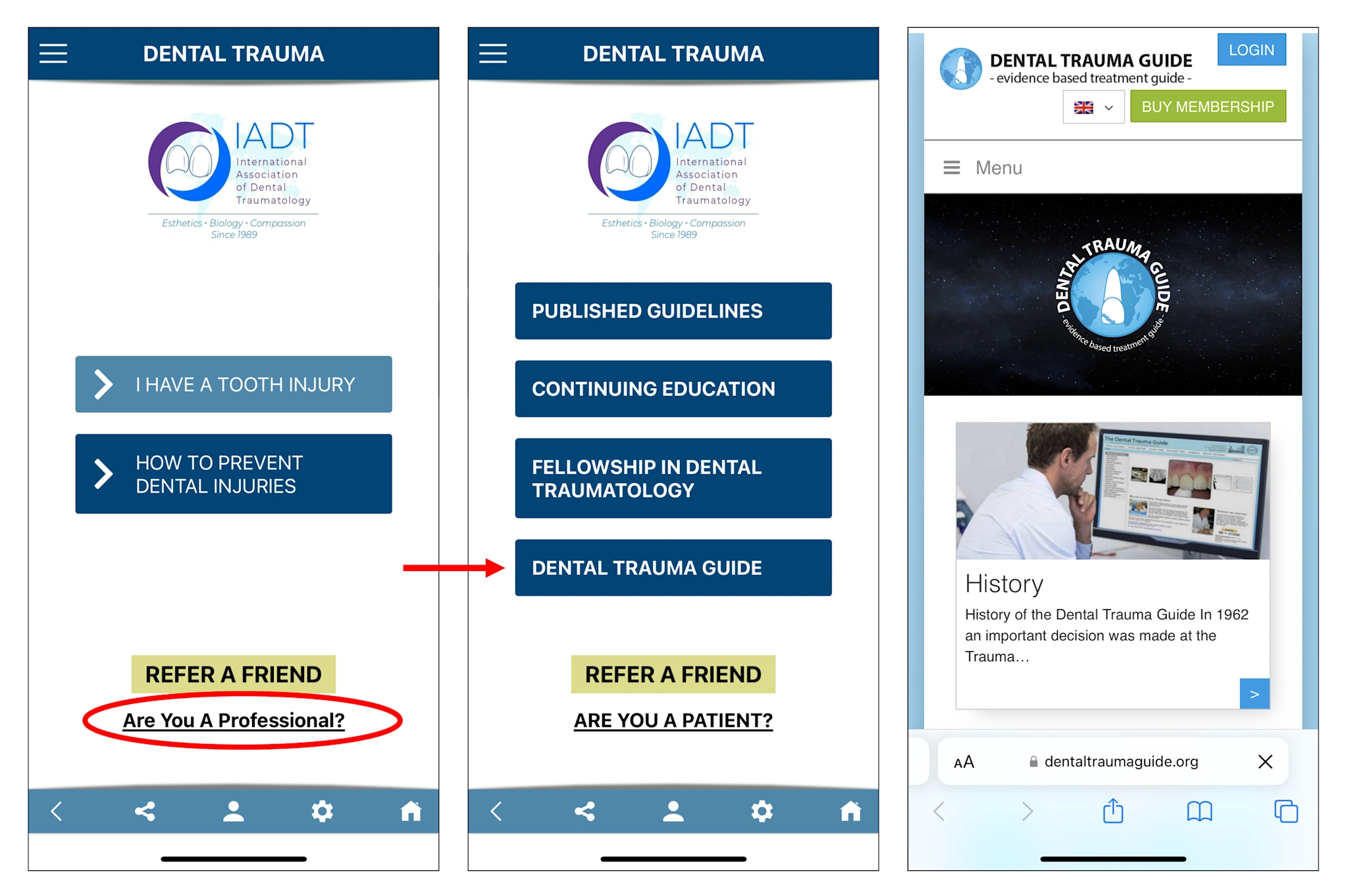 ToothSOS app | Sports dentistry - Education and Prevention: Play it ...