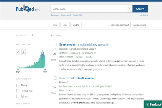 Conducting a Traditional or Comprehensive Search and the Use of Filters ...