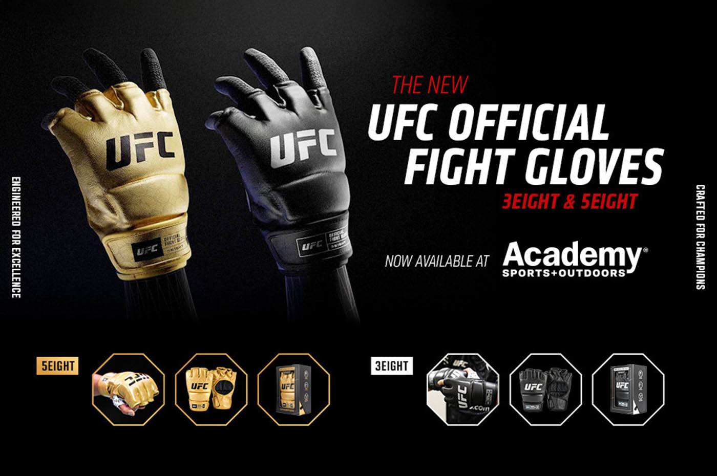 Exciting News: UFC Equipment Now Available at Academy Sports + Outdoors ...