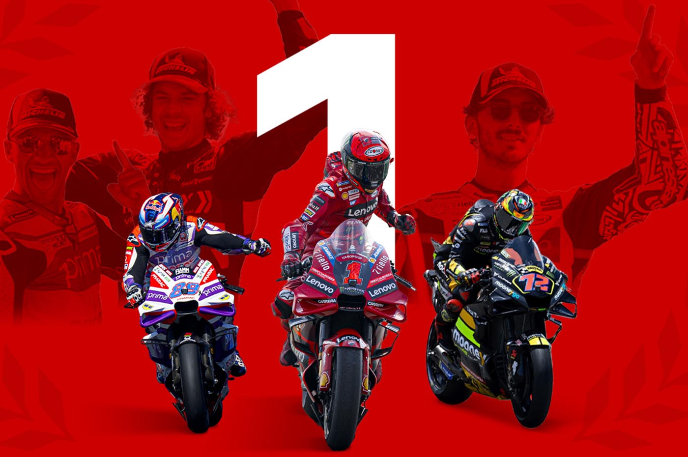 Ducati dominates the world of racing with Francesco Bagnaia confirmed ...