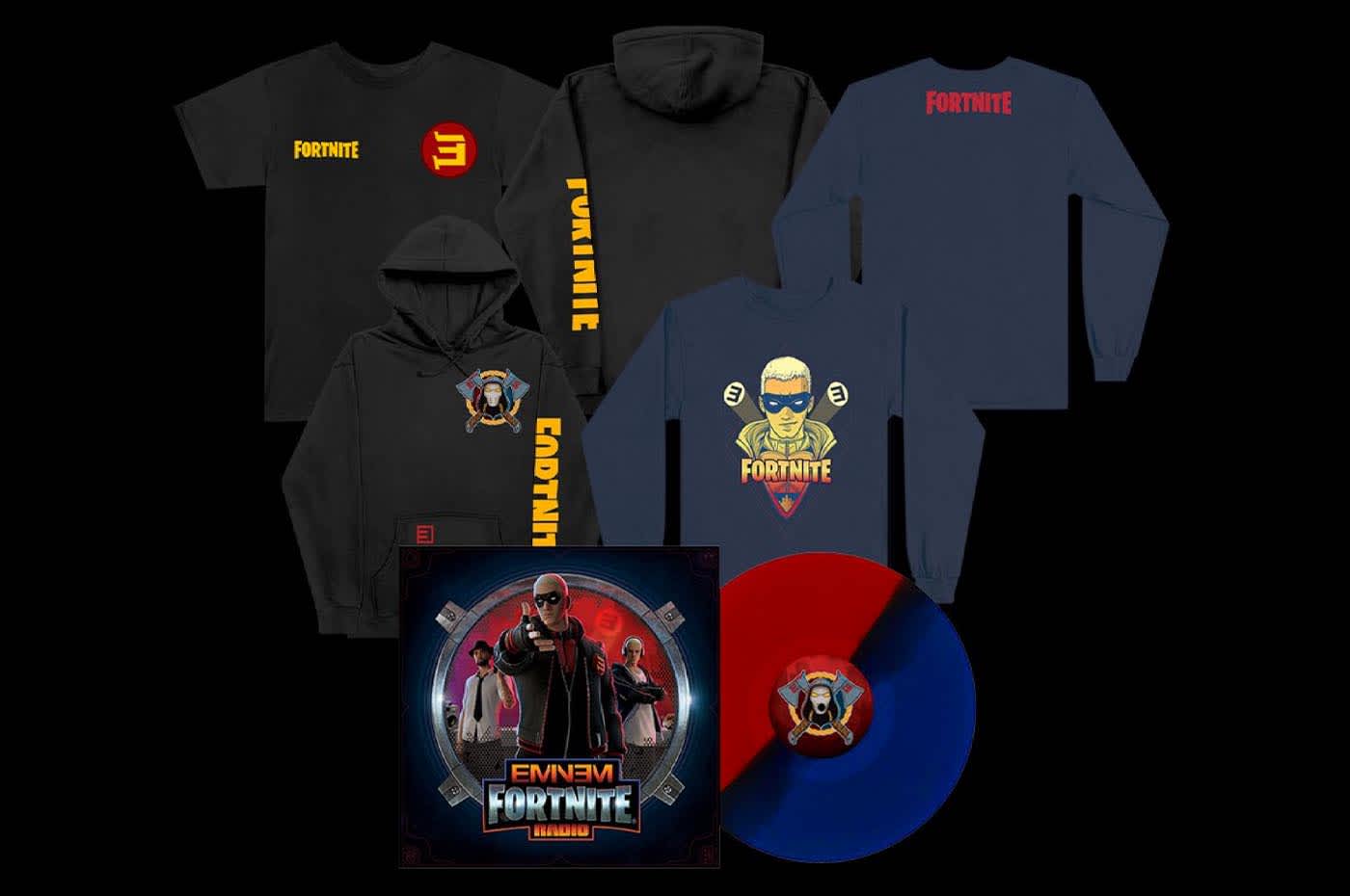 Eminem announces limited edition Fortnite merch after Big Bang concert ...