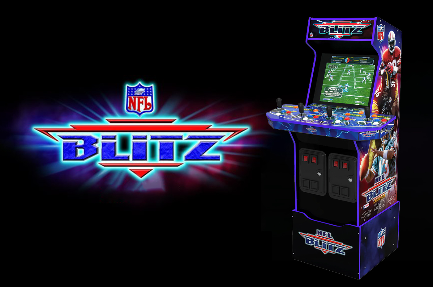 NFL Blitz Is Back Arcade1Up Remasters The Iconic Franchise With The ...