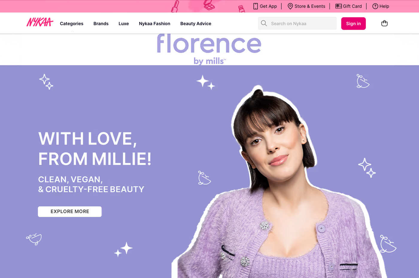 florence by mills now available on Nykaa in India | IMG