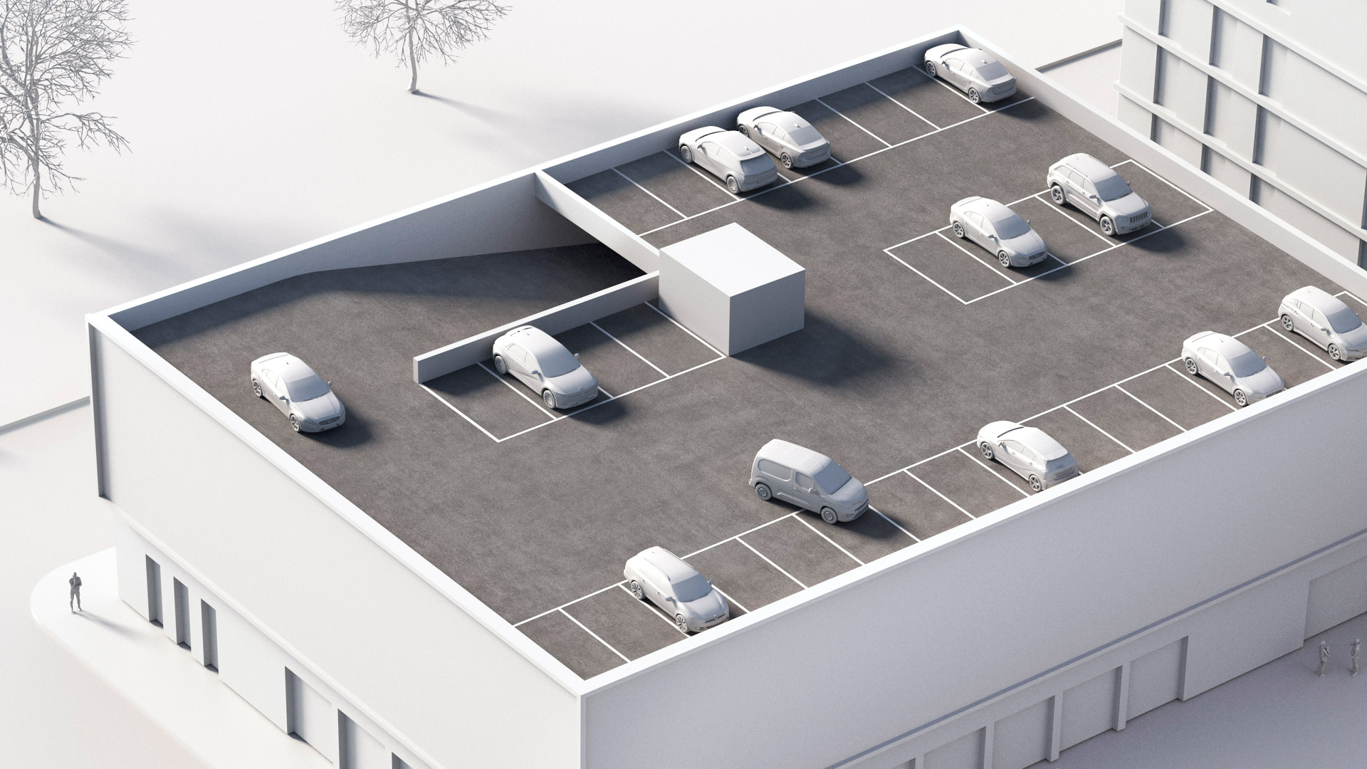 Kattoparkki - Lisää pysäköintitilaa katolle | Icopalin kestävät ratkaisut