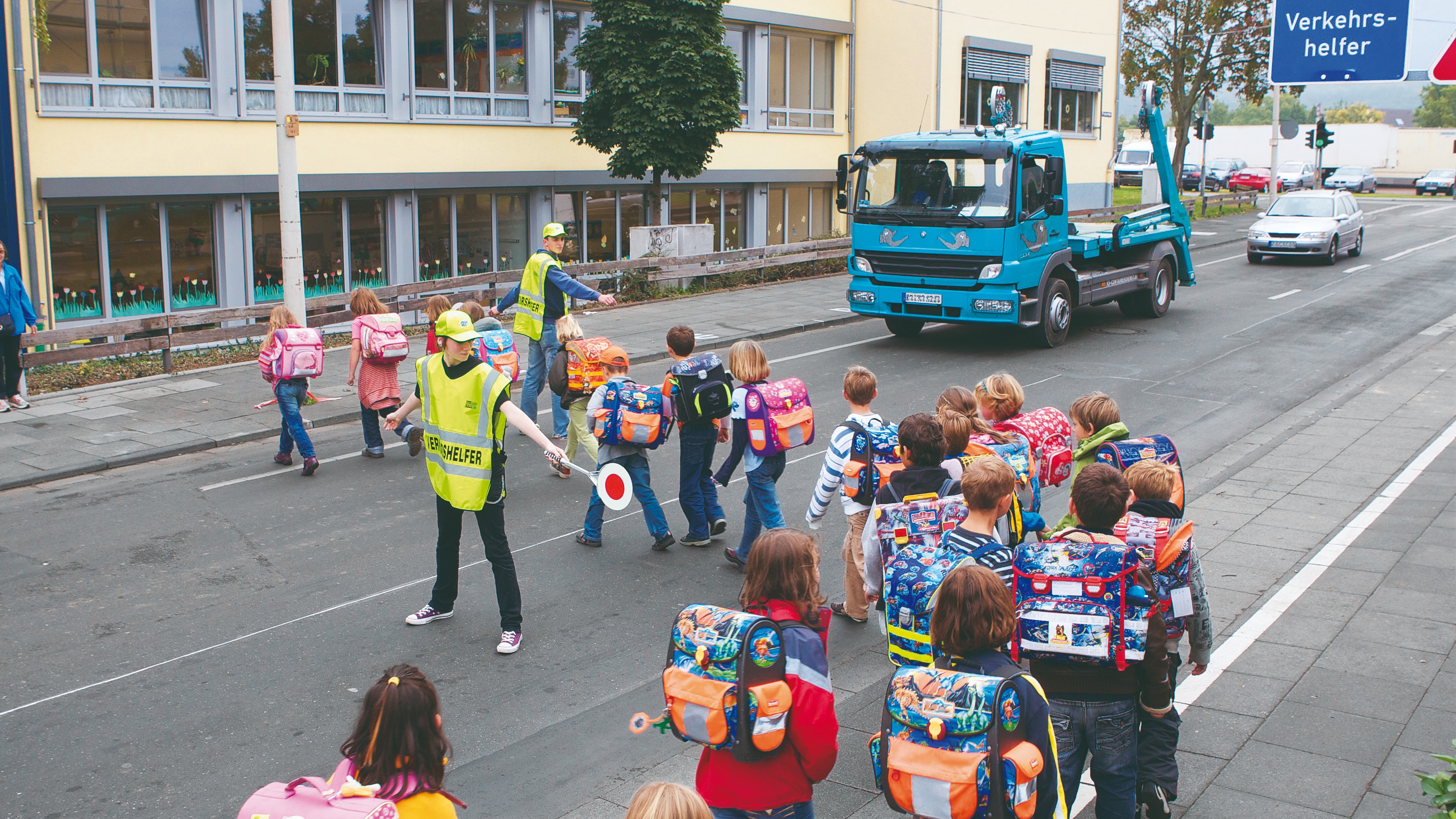 Schülerlotsen: im Einsatz für einen sicheren Schulweg