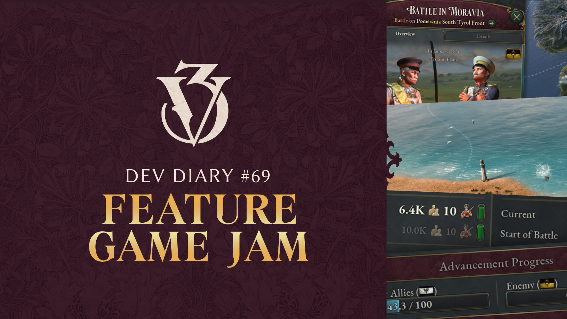 Dev Diary #69 - Feature Game Jam (part 1) - Paradox Interactive