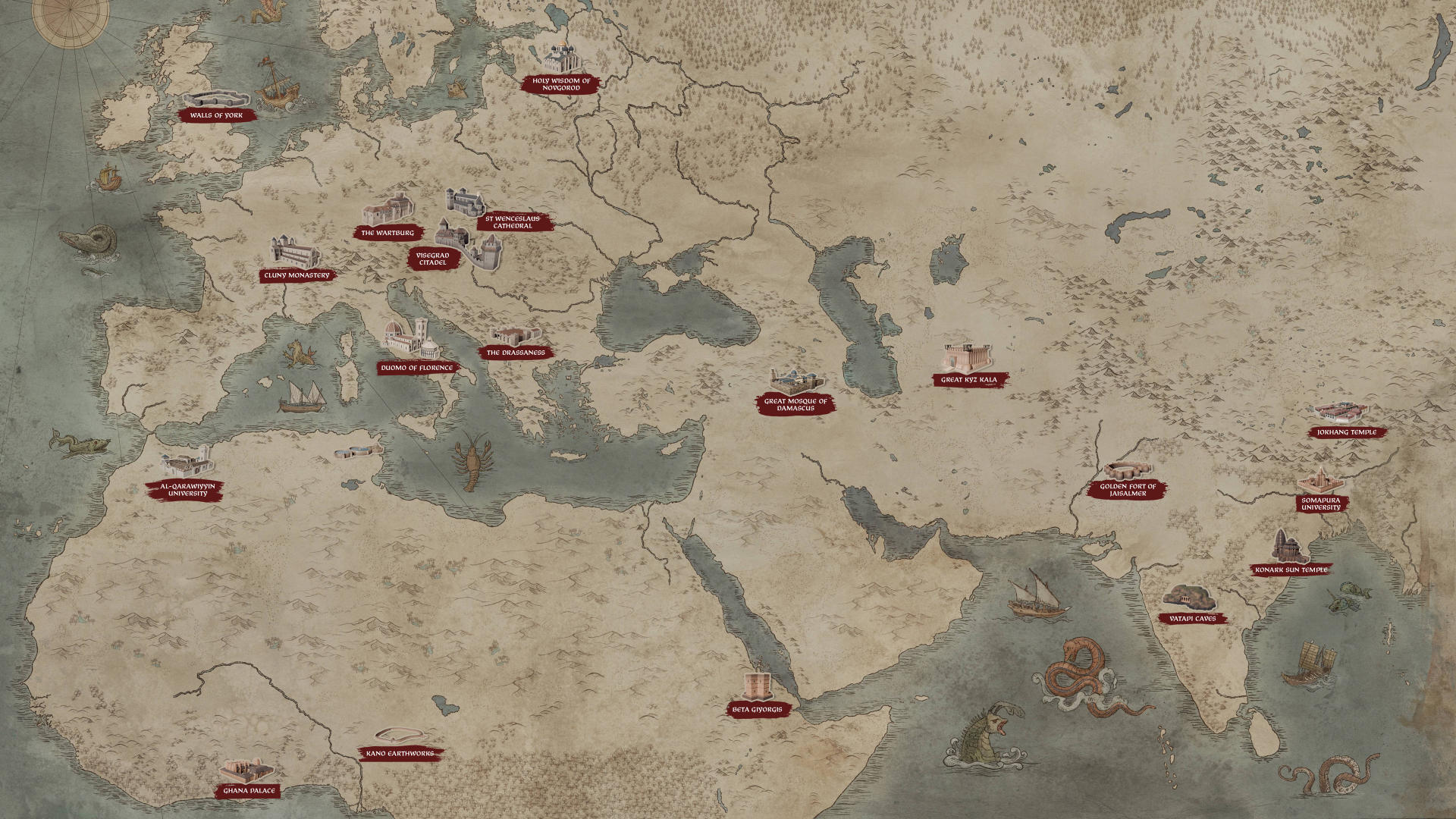 Crusader Kings III: Content Creator Pack - Medieval Monuments - Paradox ...