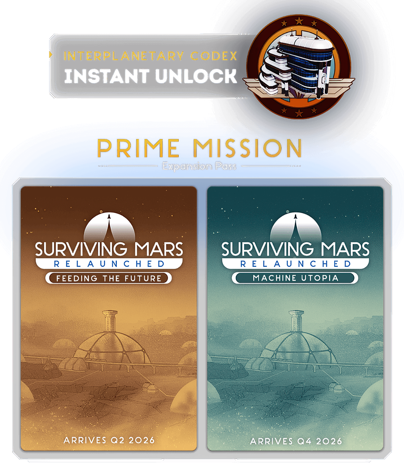 Surviving Mars: Relaunched - Prime Mission - Paradox Interactive
