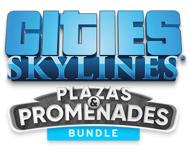 Cities: Skylines - Plazas and Promenades Bundle - Paradox Interactive