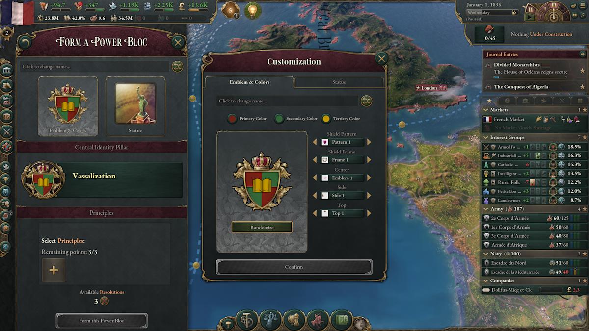 Victoria 3 - Sphere of Influence - Paradox Interactive