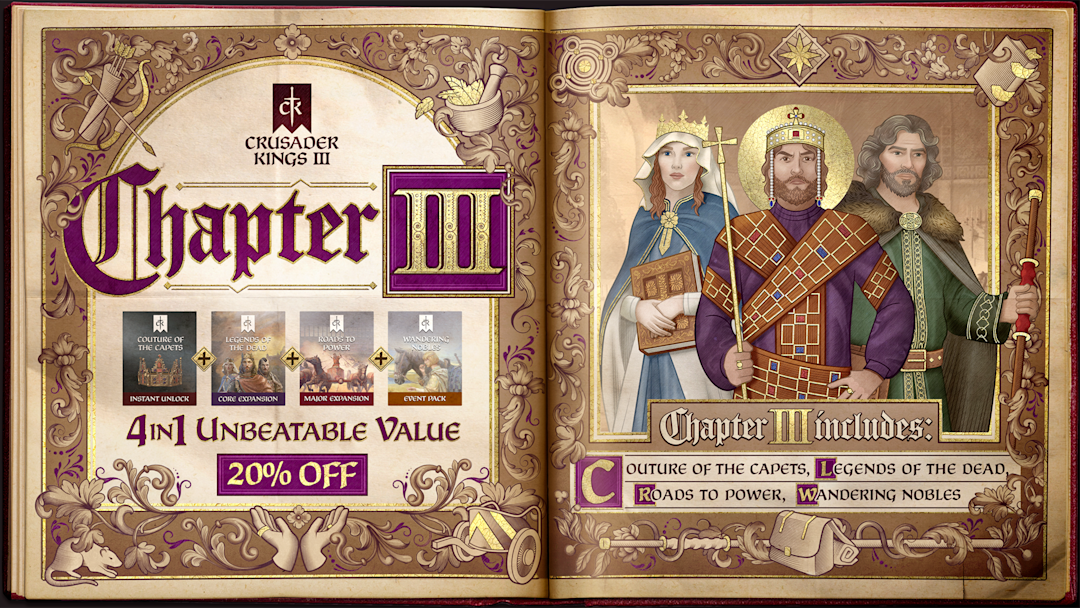 Crusader Kings III: Legends of the Dead - Paradox Interactive