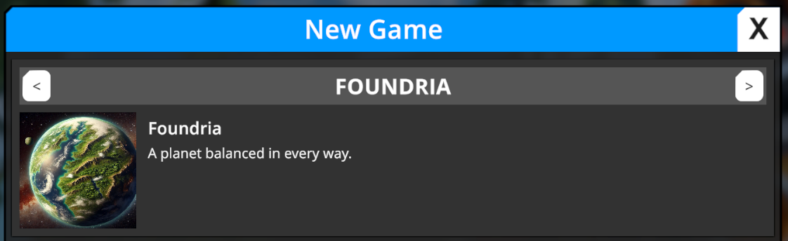 FOUNDRY DevBlog #72 | Different Starting Planets - Paradox Interactive