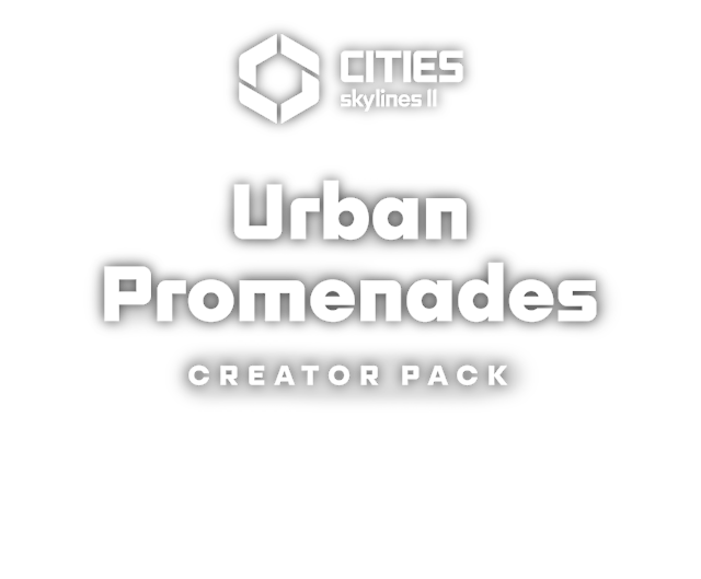 Cities: Skylines II - Creator Pack: Urban Promenades - Paradox Interactive
