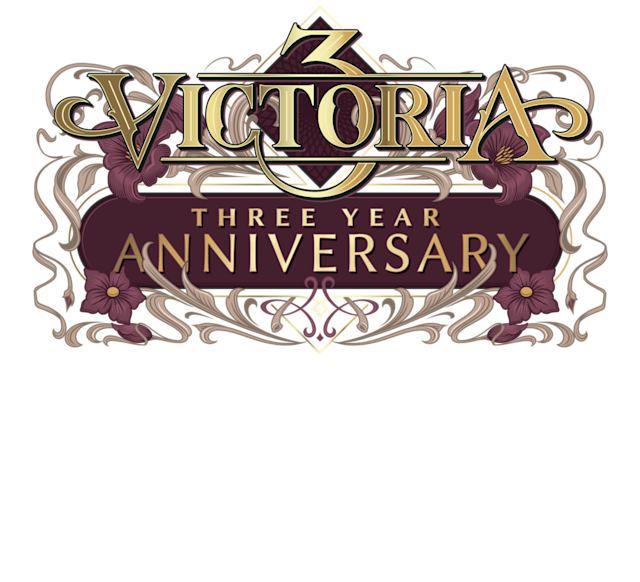 Victoria 3 - 3 Year Anniversary - Paradox Interactive