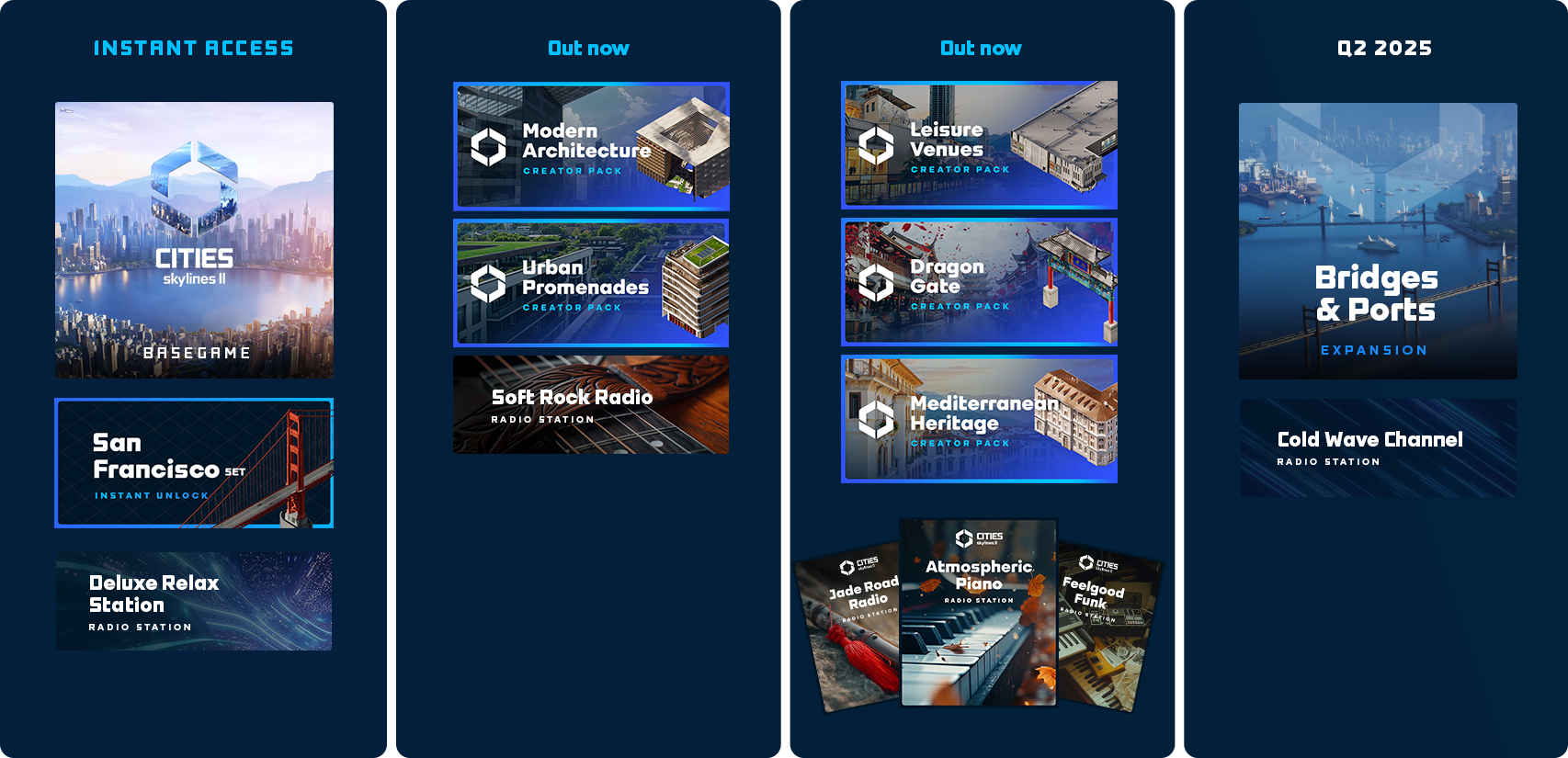 Cities: Skylines II - Leisure & Legacy Bundle - Paradox Interactive