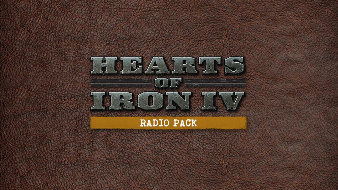 Hearts of Iron IV: Radio Pack - Paradox Interactive