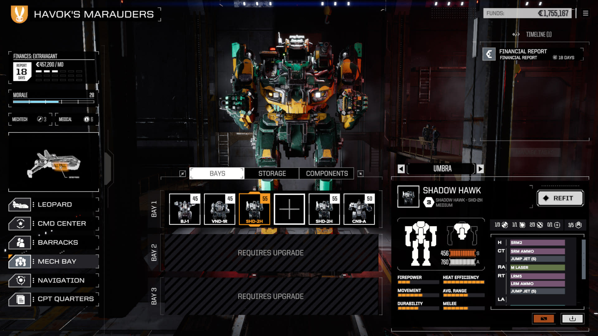 BATTLETECH Shadow Hawk Pack - Paradox Interactive