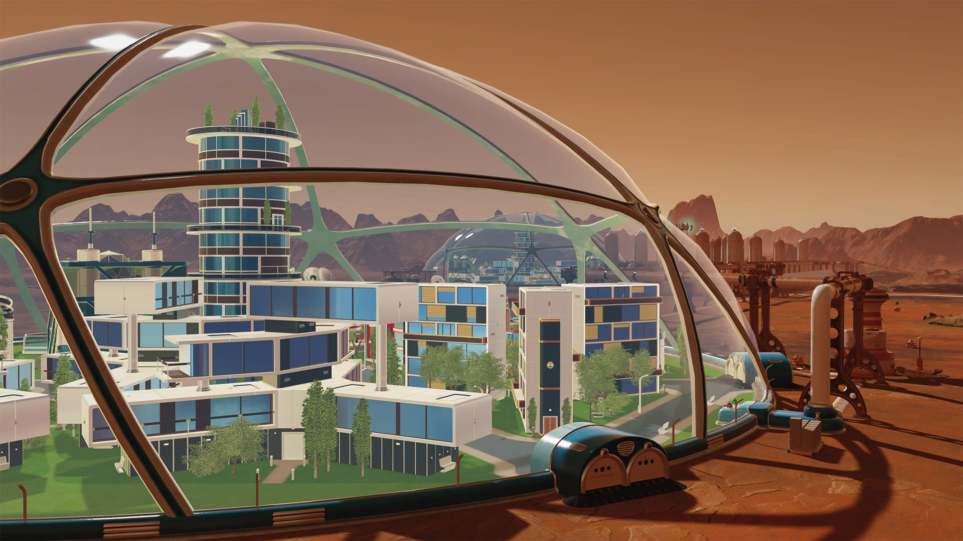Surviving Mars: In-Dome Buildings Pack - Paradox Interactive