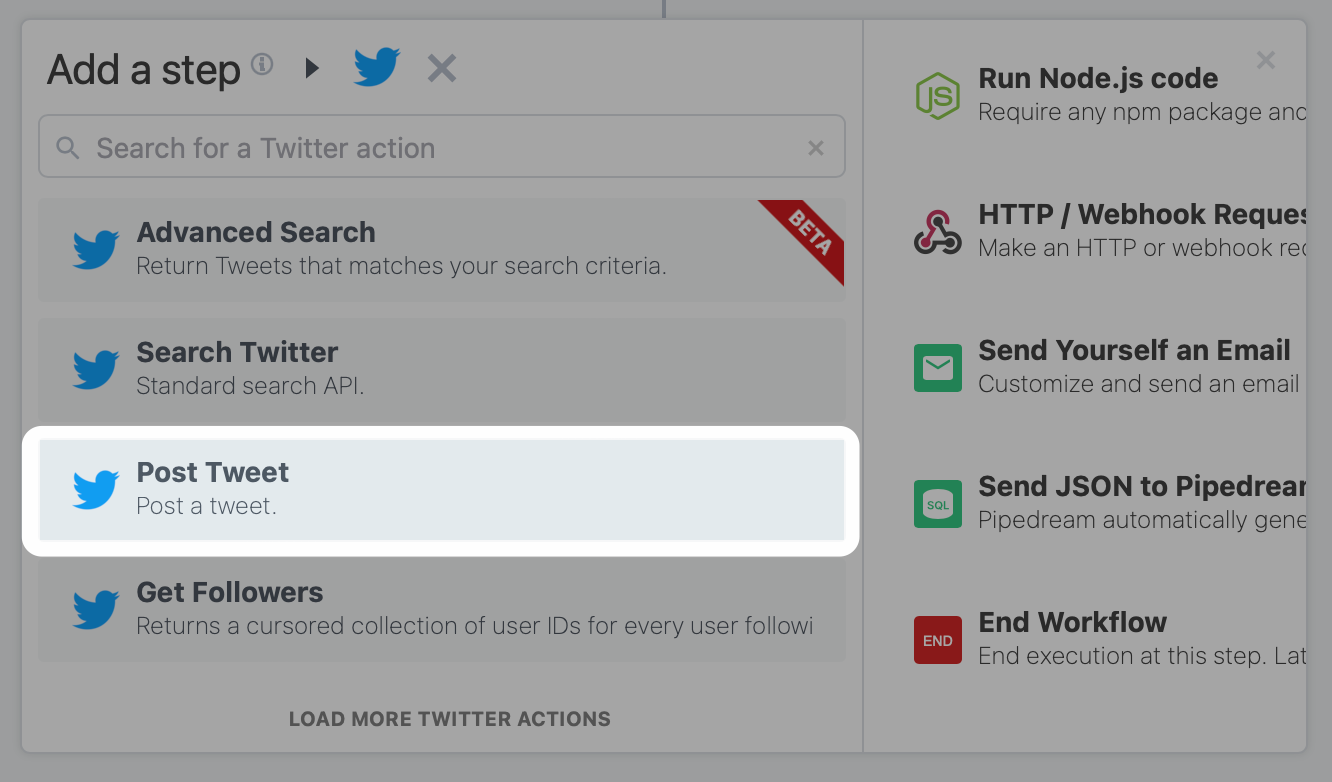 Connect your commerce API using Pipedream | Commerce.js