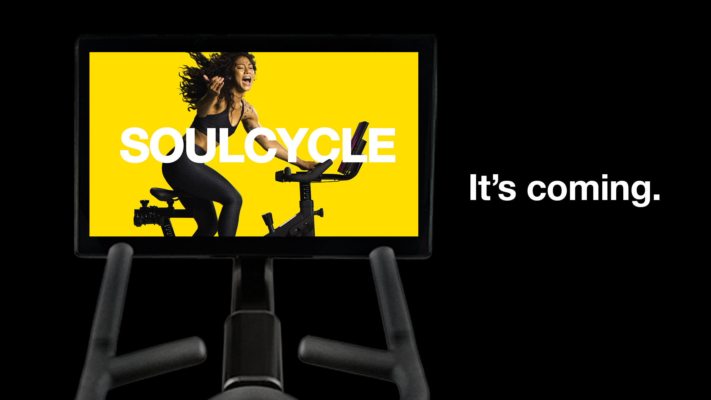 The at-home bike is here.