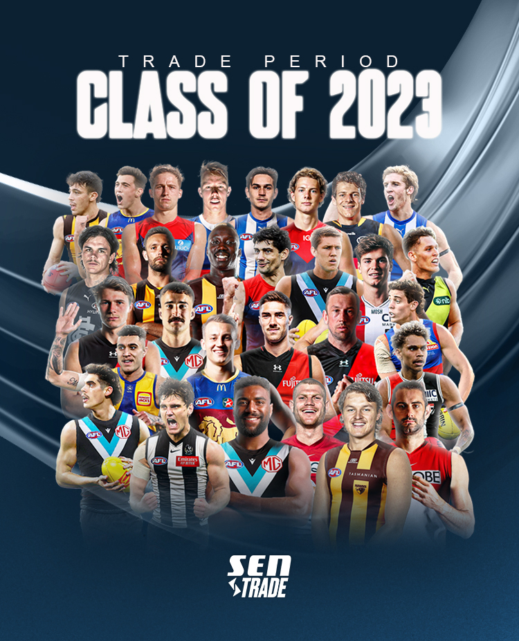 Every club’s INS and OUTS from the 2023 AFL trade period