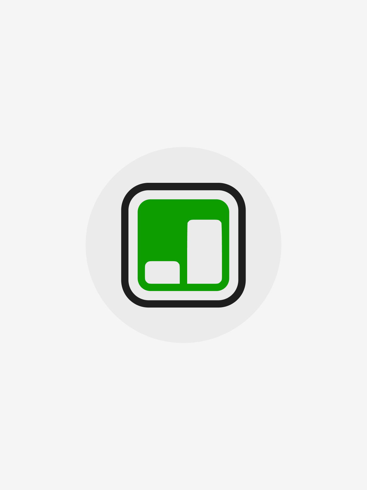 Green Square Icon