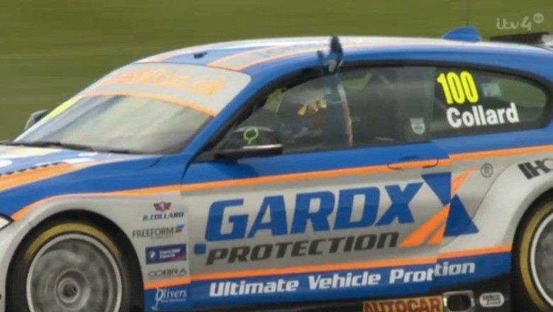 Rob Collard takes race 2 win at Donington Park | British Touring Car ...