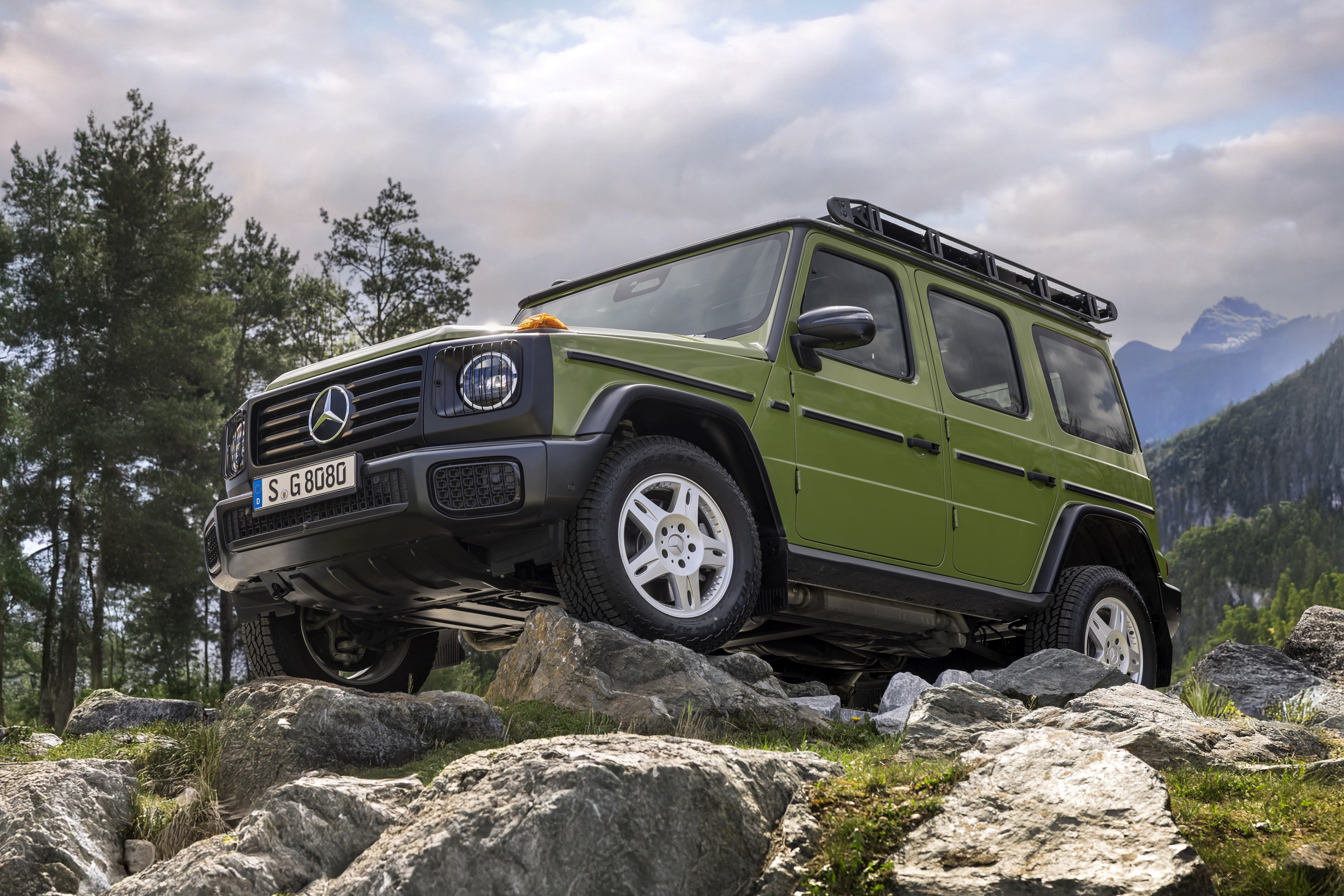 Retro-Debüt: Mercedes G-Klasse „Edition Stronger than the 1980s ...