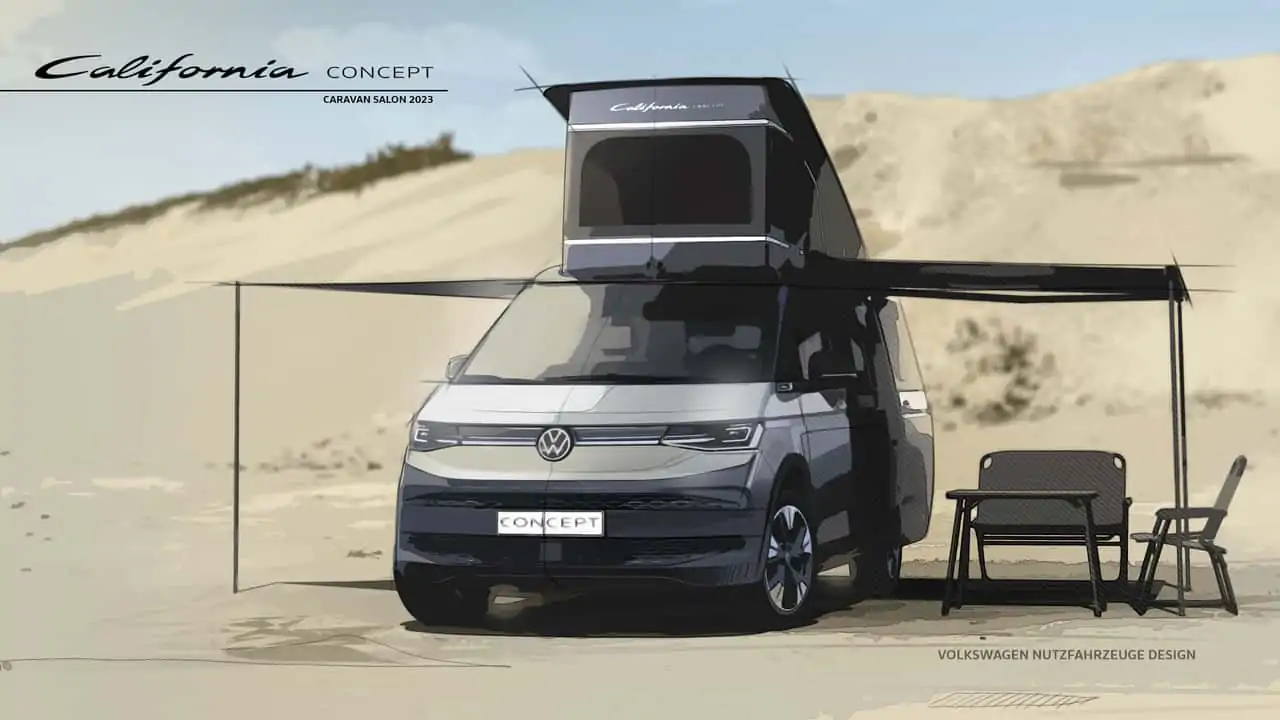 VW California Concept zeigt sich auf dem Caravan Salon - AutoScout24 ...