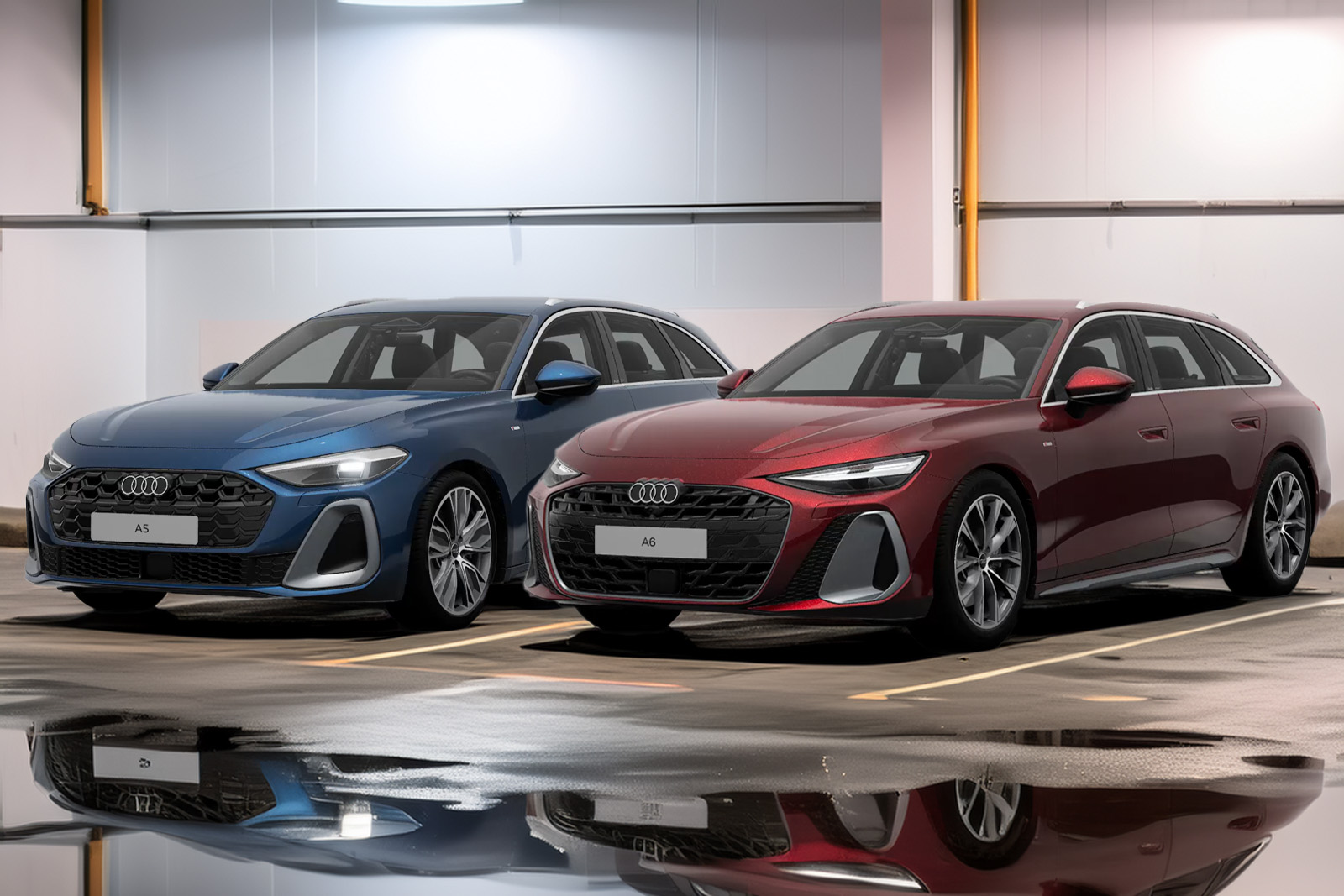 Audi A5 Avant vs. Audi A6 Avant: Premium-Kombis im Vergleich ...