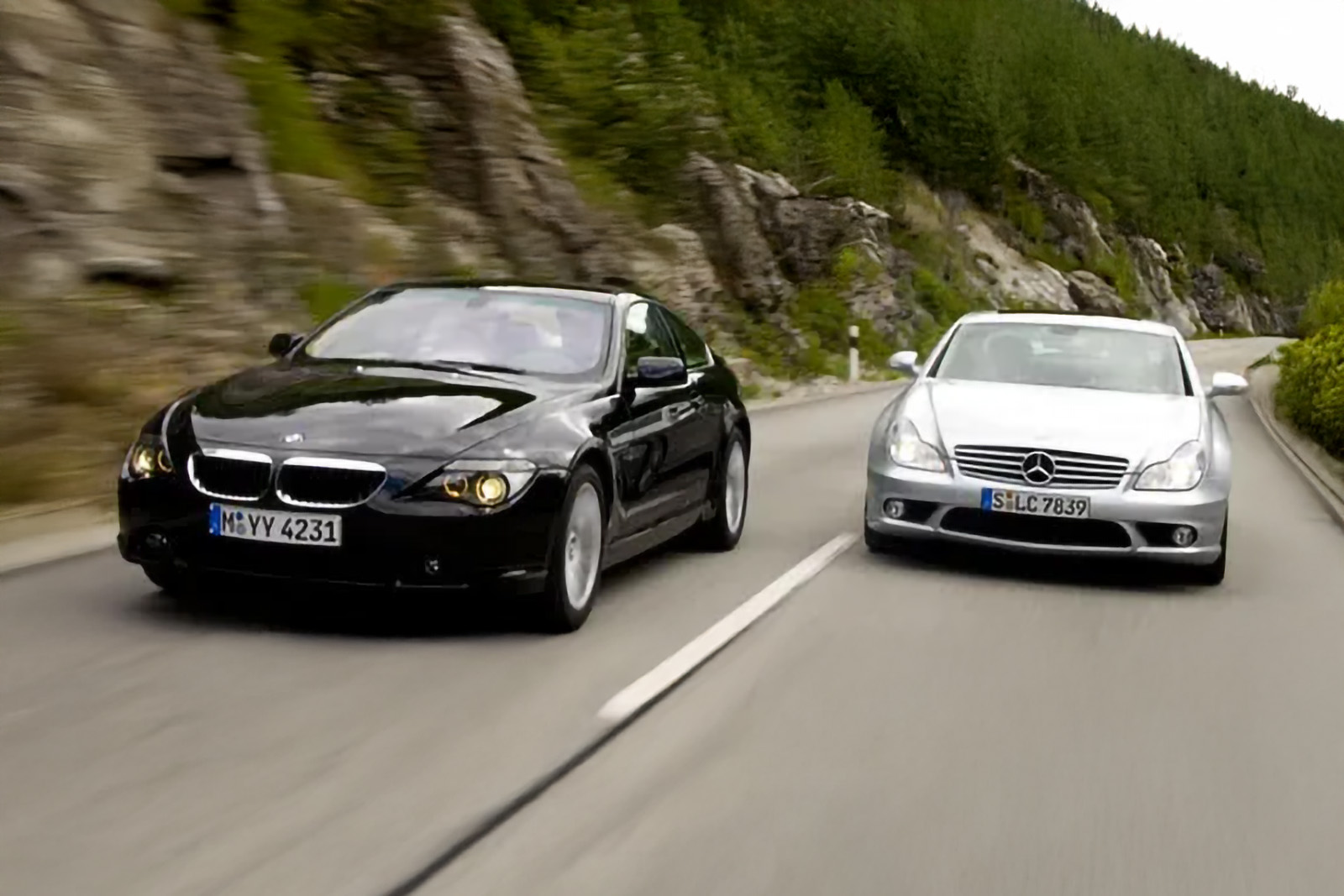 Aus dem Archiv: BMW 630i vs. Mercedes CLS 350 im Vergleich ...
