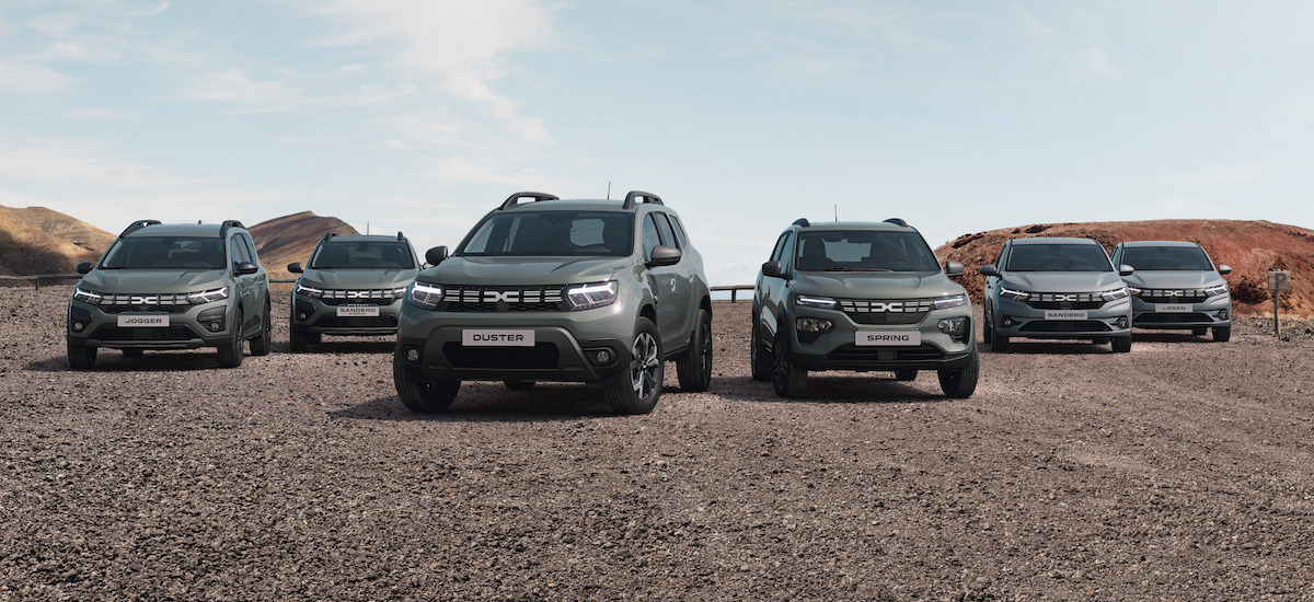 Nouveau logo sur toutes les Dacia, vitesse de pointe bientôt limitée ...