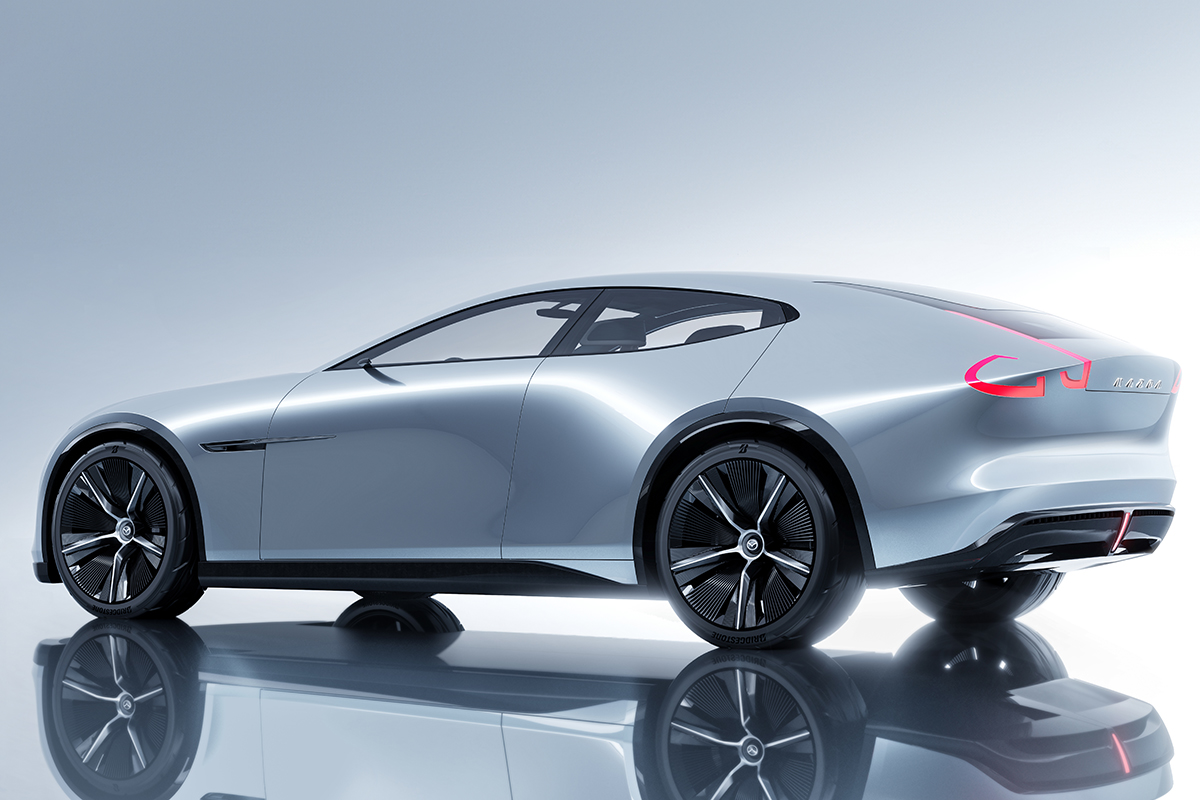 Mazda Vision X-Coupe : entre berline et coupé, mais haut de gamme ...