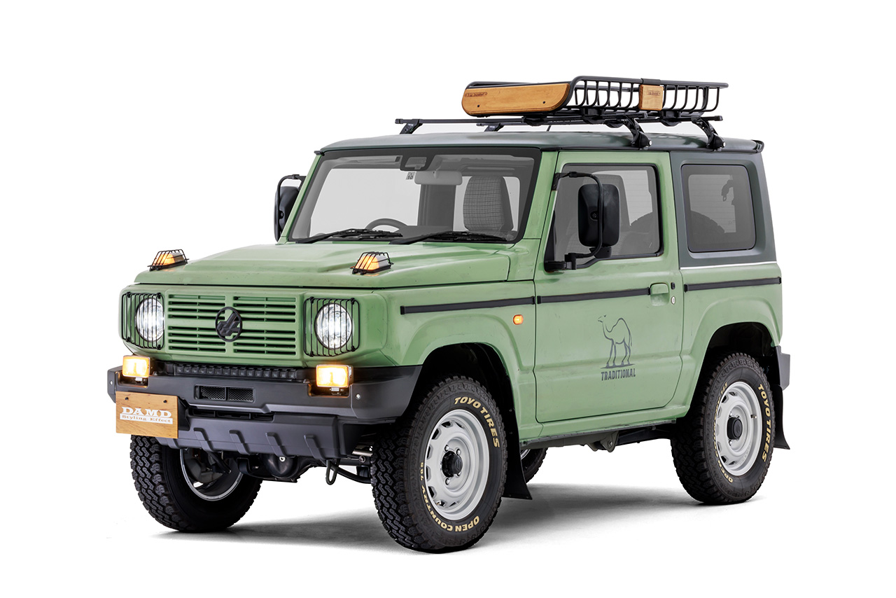 Episch: Suzuki Jimny in klassiek Mercedes G-Klasse plunje - AutoScout24
