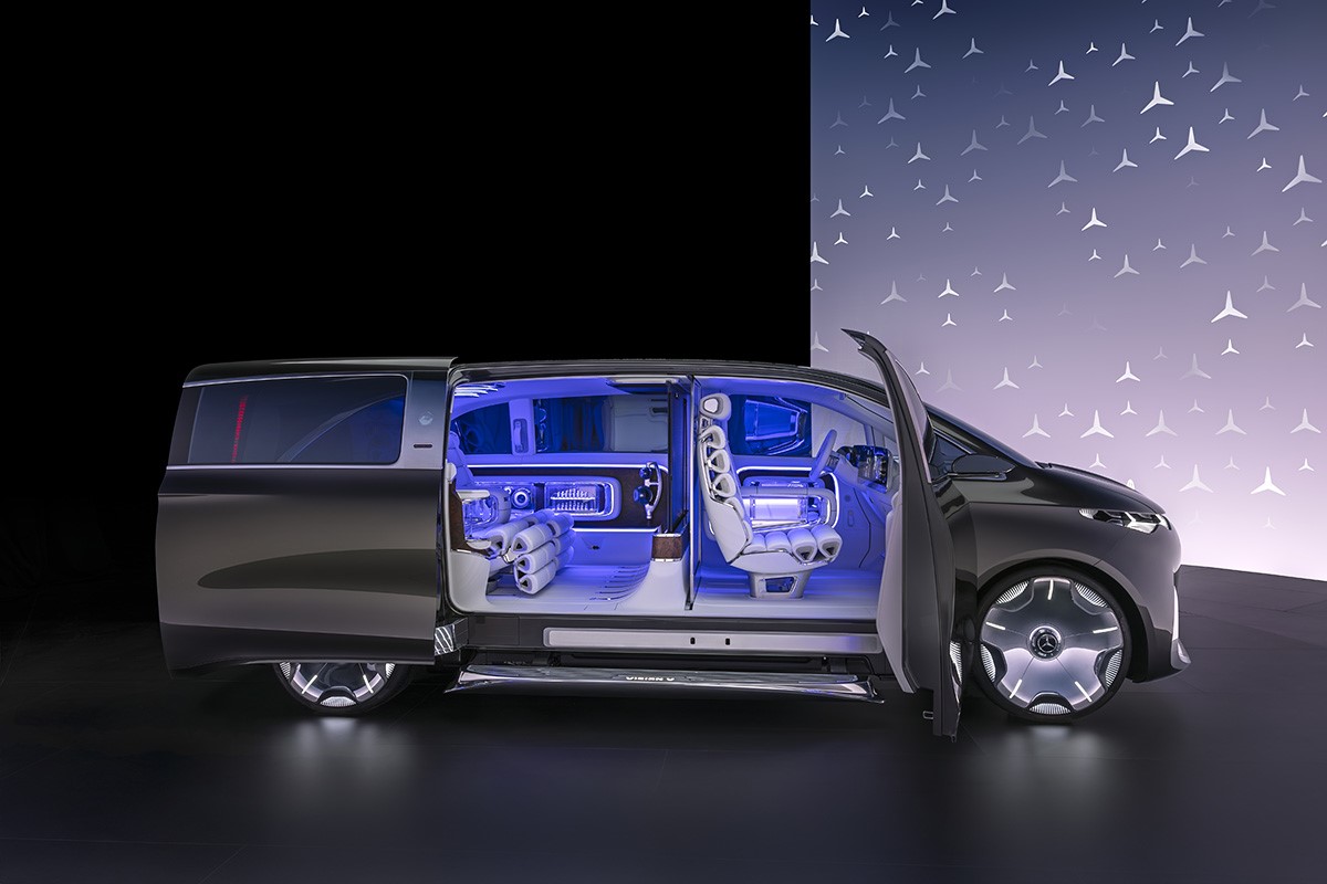 Mercedes Vision V : le minibus ultra-luxueux (2025) - AutoScout24