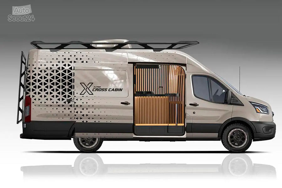 Alpine Cross Cabin, la camper para las vacaciones y el trabajo ...