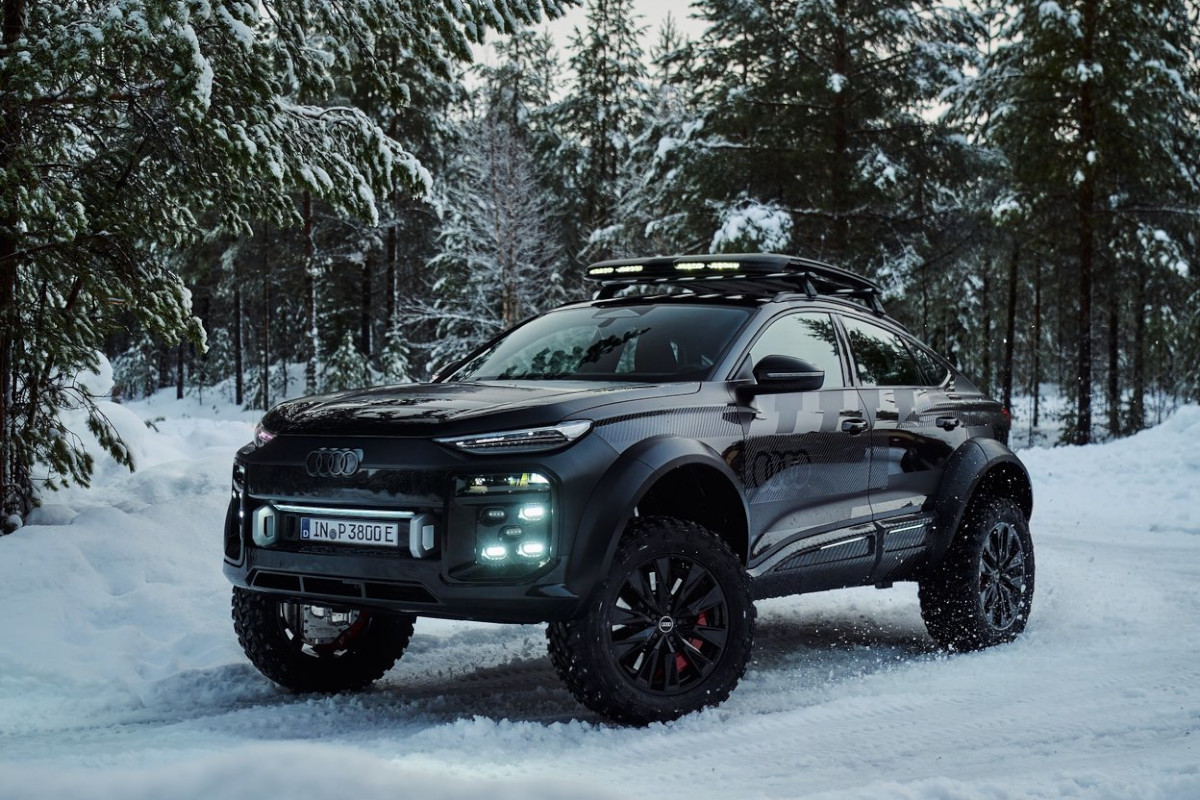 Q6 e-tron offroad: capacidad todoterreno y el par motor de un tanque ...