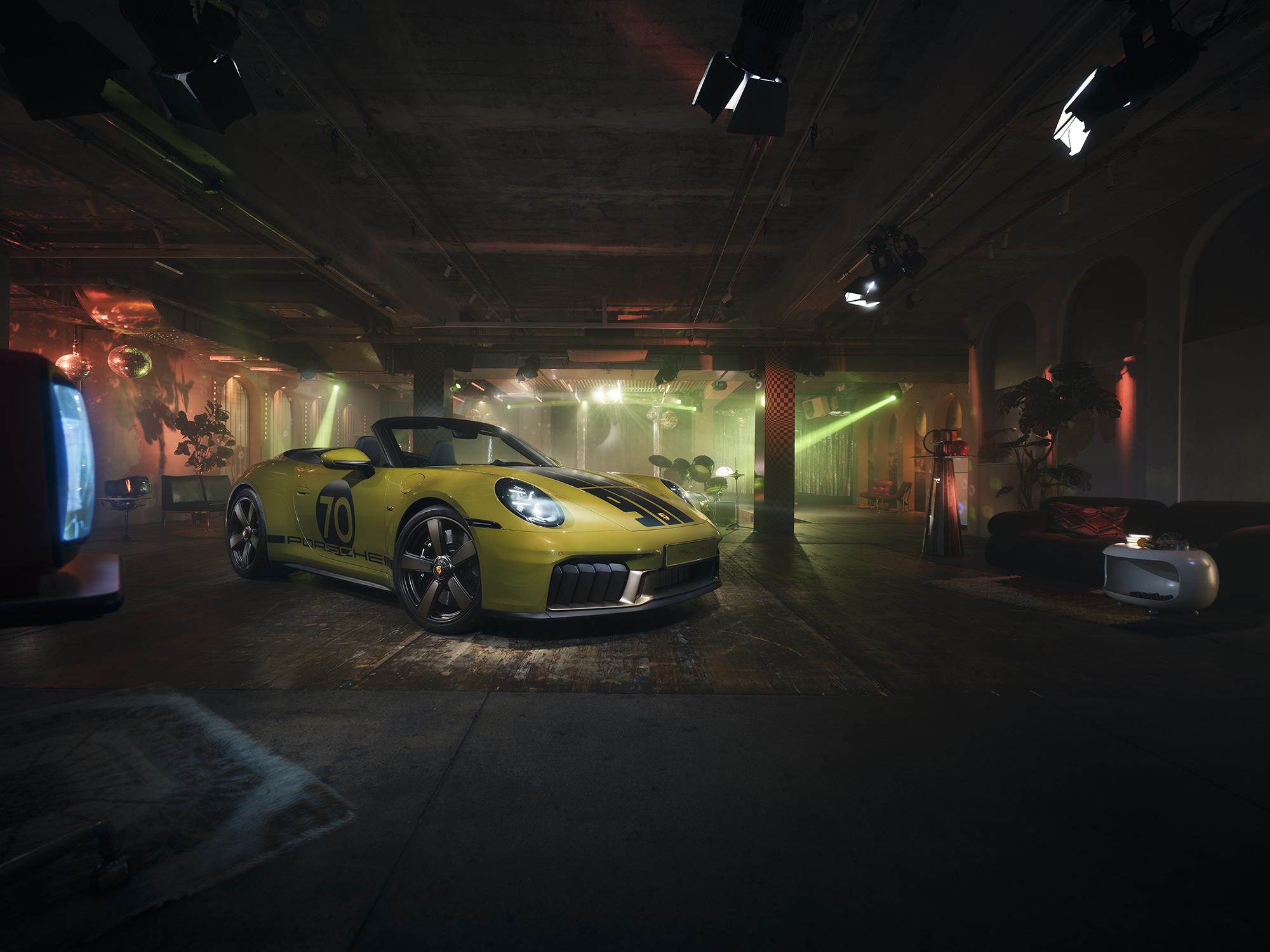 Limited Edition Porsche 911 Spirit 70 Features Hybrid Power, '70s Swag ...