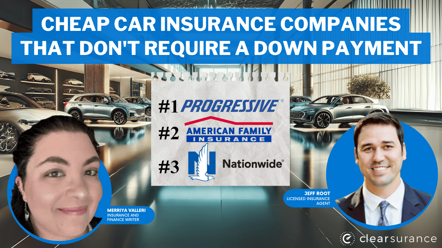 10 Cheap Car Insurance Companies That Don't Require a Down Payment In ...