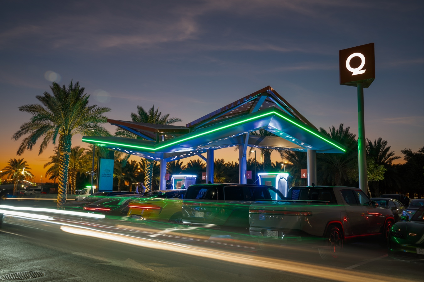 EVIQ Fast EV Charging network in KSA