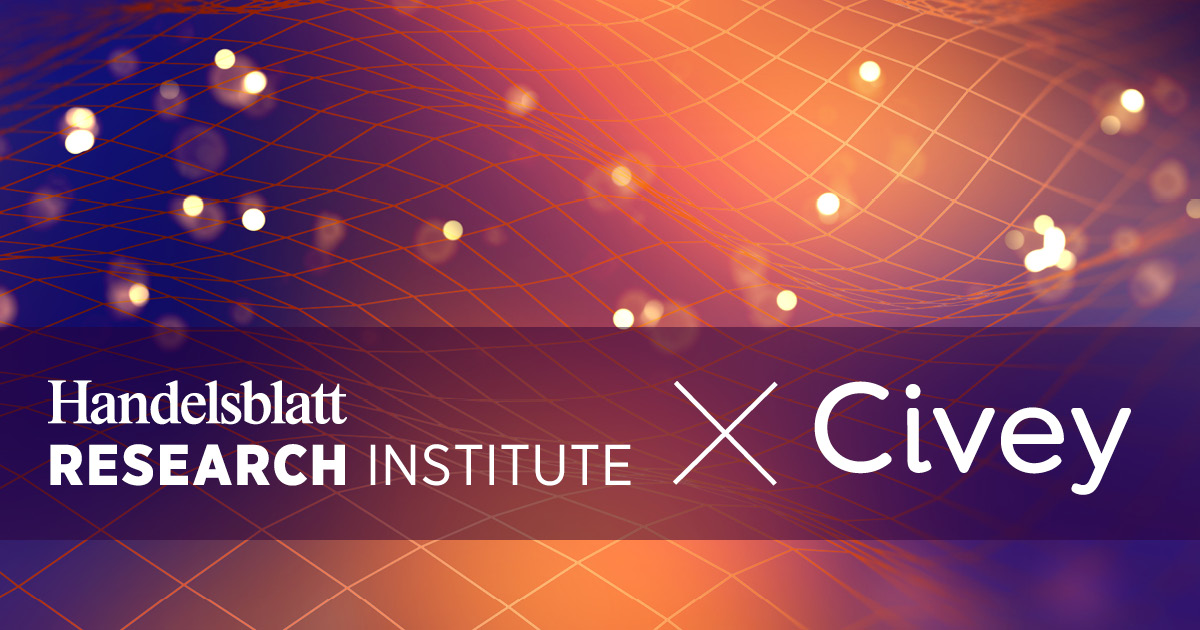 Zukunftsthemen voranbringen: Civey und Handelsblatt Research Institute ...
