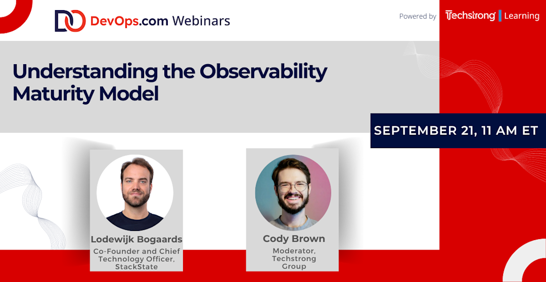 Webinar On Demand Understanding The Observability Maturity Model