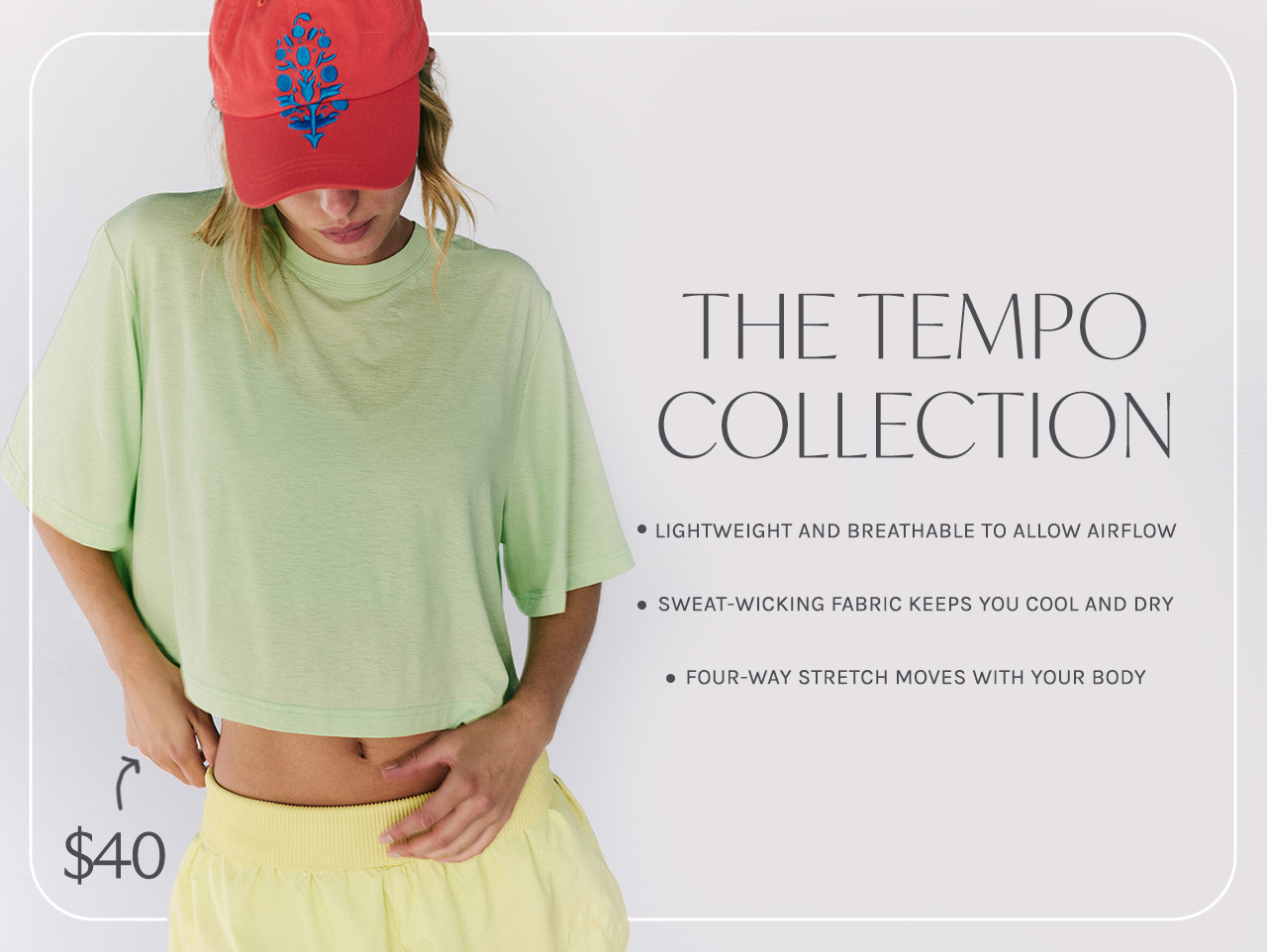 The Tempo Collection: Activewear + Workout Clothing | FP Movement