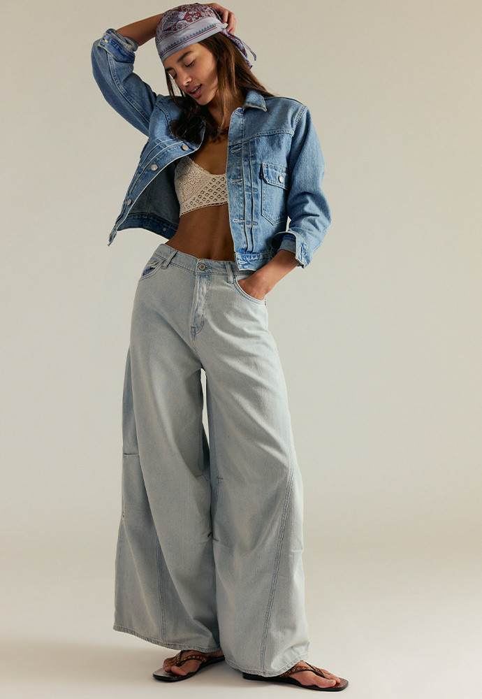 Barrel & Horseshoe Jeans | Free People