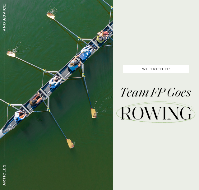 We Tried It: Rowing