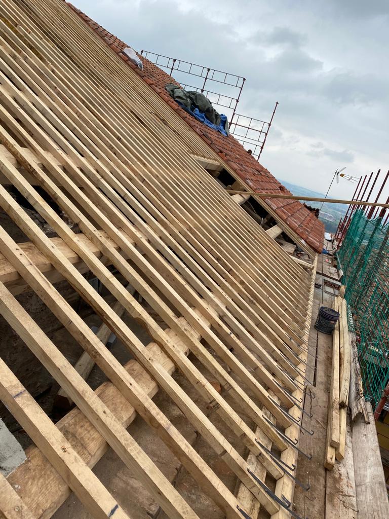 I listelli per il tetto