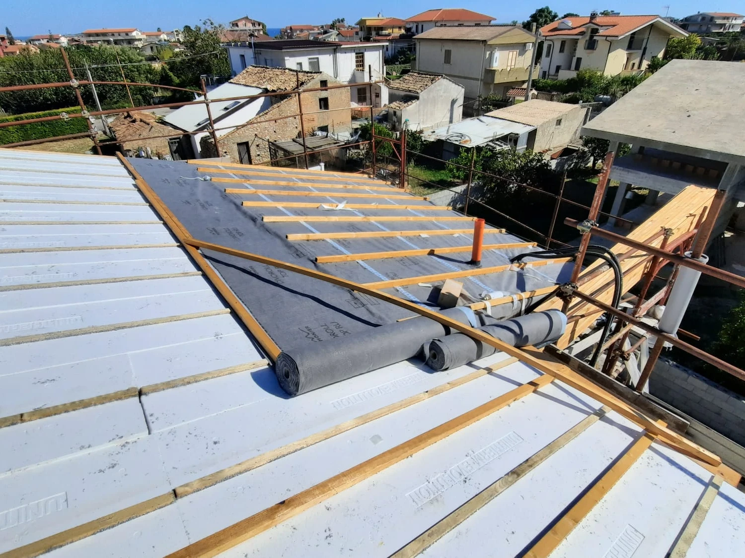 I listelli per il tetto