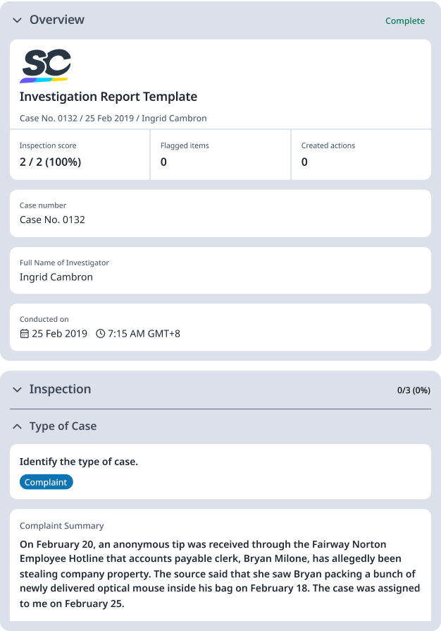 Sample Investigation Report Template Report Templates 25+ Free Word,